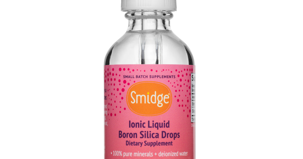 Ionic Liquid Boron Silica Drops – all natural | Smidge Small Batch ...