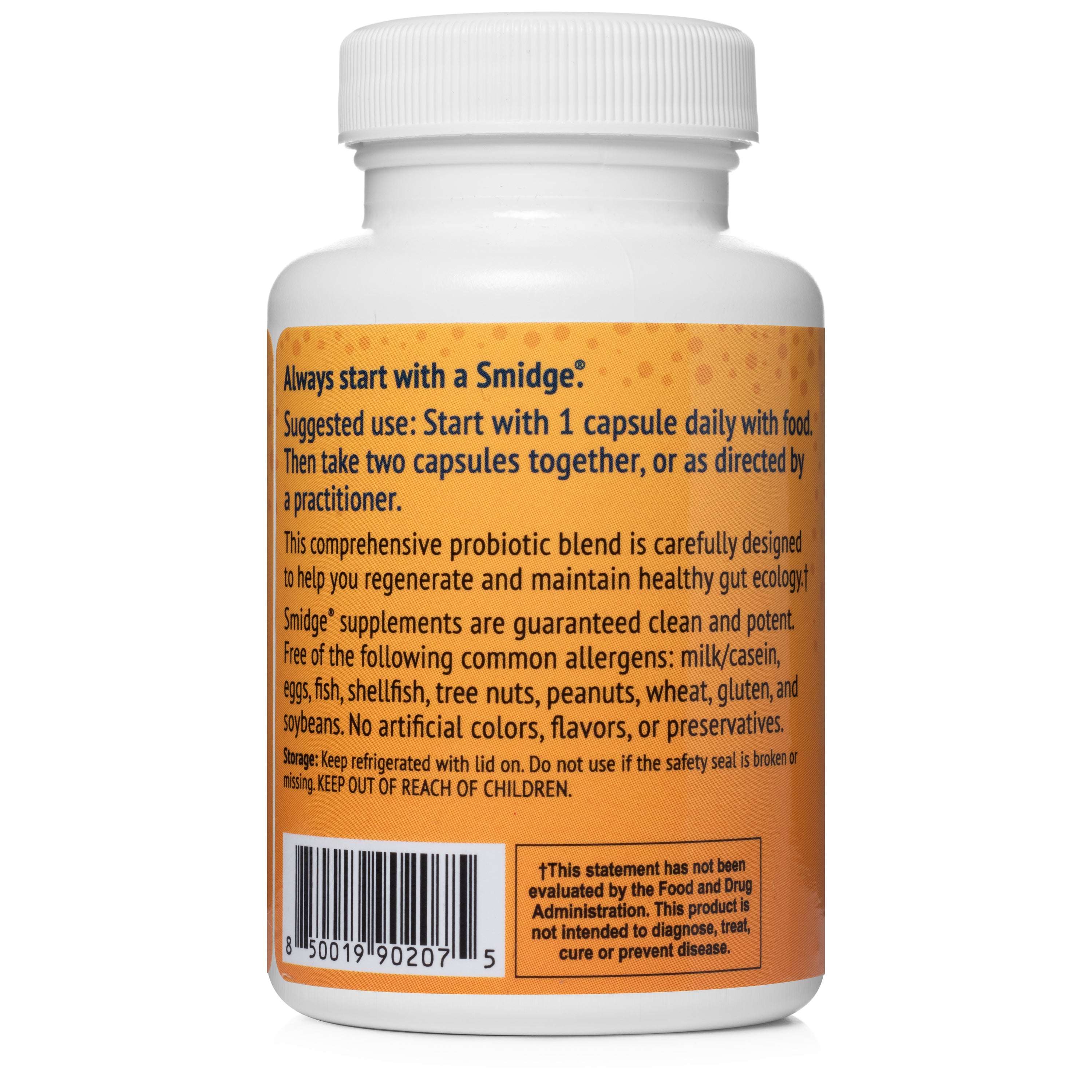 Probiotic Supplements for Gut Health - Capsules | Smidge®