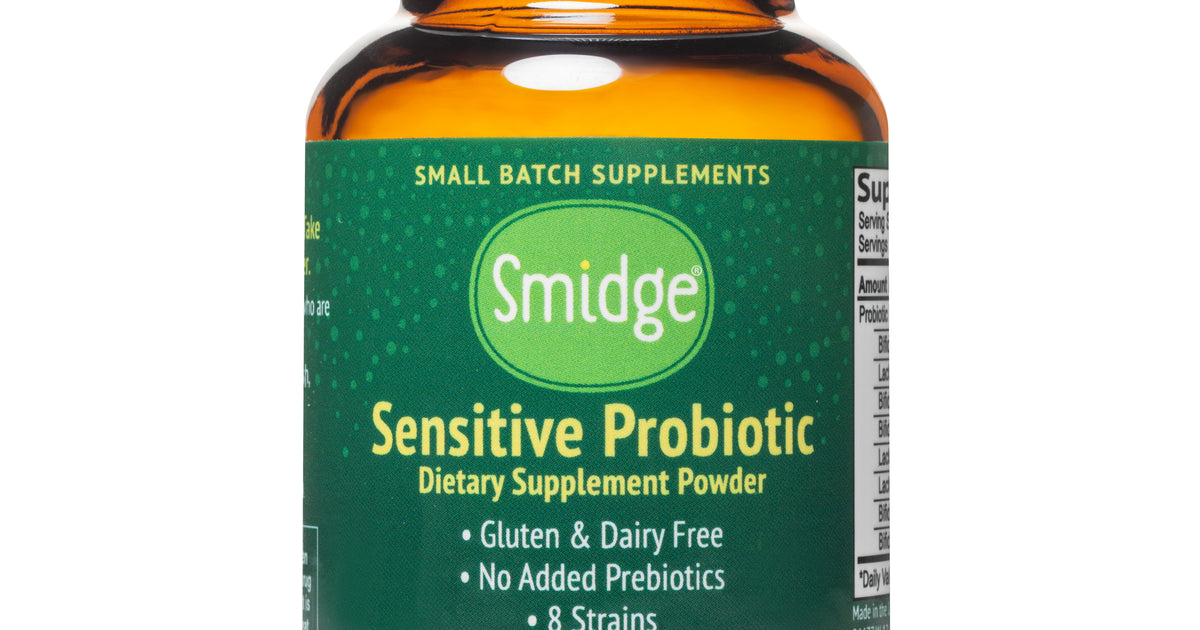 Probiotic Powder for a Sensitive Stomach | Smidge®