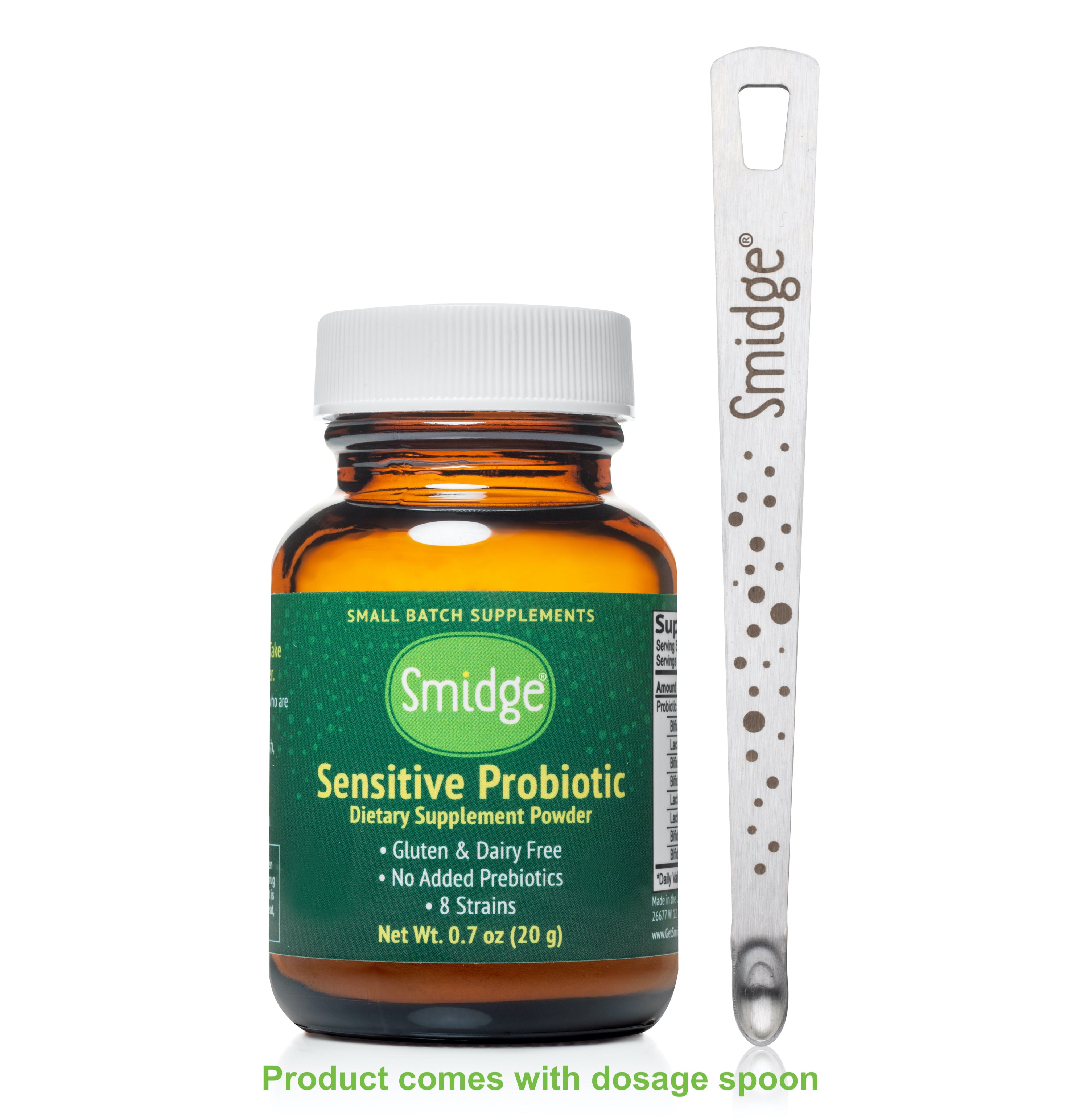 Probiotic Powder for a Sensitive Stomach | Smidge®